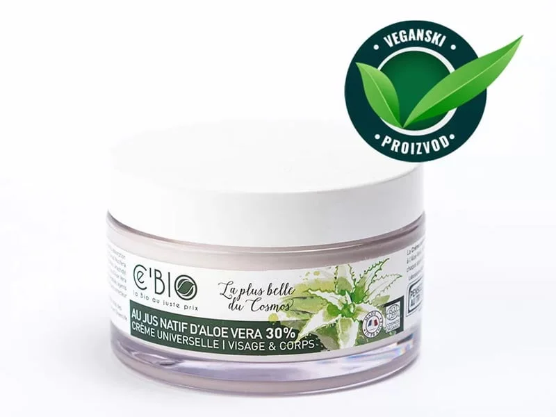 Organska Univerzalna Krema Aloe Vera Gravier Ce Bio 200ml