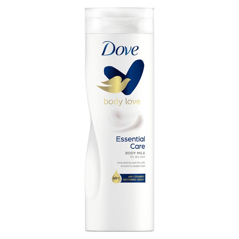 Dove essential nourishment body milk 400ml