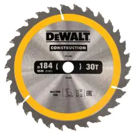 DeWalt DT1940 list kružne testere za građevinske materijale, 184 mm, 30T