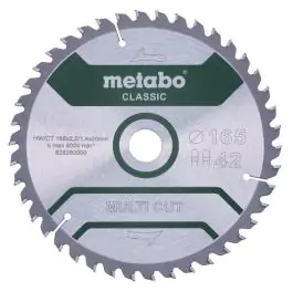 Metabo kružna testera Classic-Multi Cut 165x20 42zuba