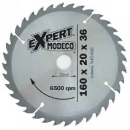 List kružne testere za drvo 203x30x3.0mm MODECO
