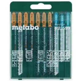 Set ubodnih testerica za drvo, metal i plastiku 10 kom Metabo