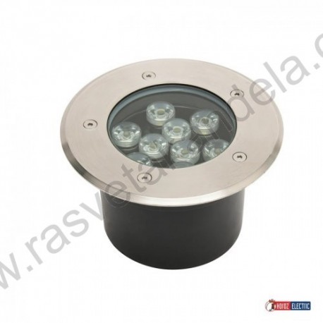 Spoljna LED lampa za ugradnju u beton 9W 4000K AZUR-9 IP67