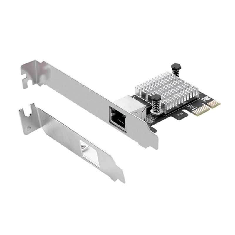 E-green PCI-Express kontroler 1-port 2.5 Gigabit Ethernet (Realtek 8125B)