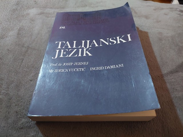 Talijanski jezik Josip Jernej