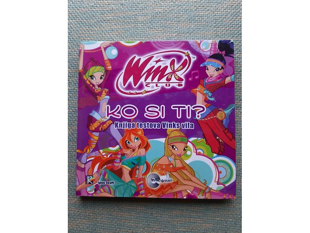 Winx club Ko si ti Knjiga testova Vinks vila