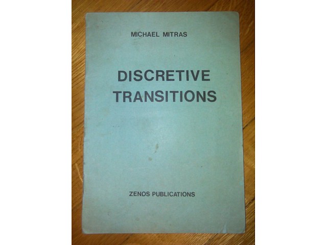 Michael Mitras- Discretive transitions-POTPIS-AVANGARDA