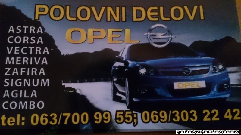 Opel Agila DTI CDTI BENZIN Kompletan Auto U Delovima