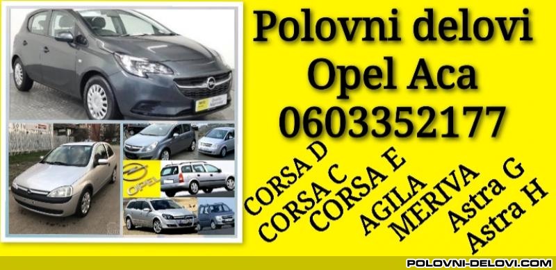 Opel Meriva Meriva Razni Delovi