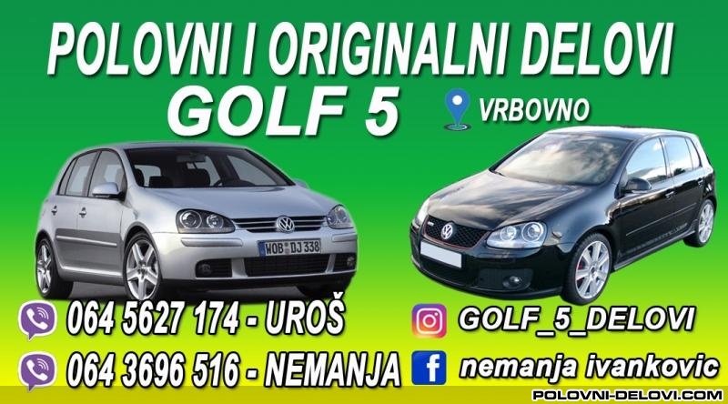 Volkswagen Golf 5 Svetla I Signalizacija