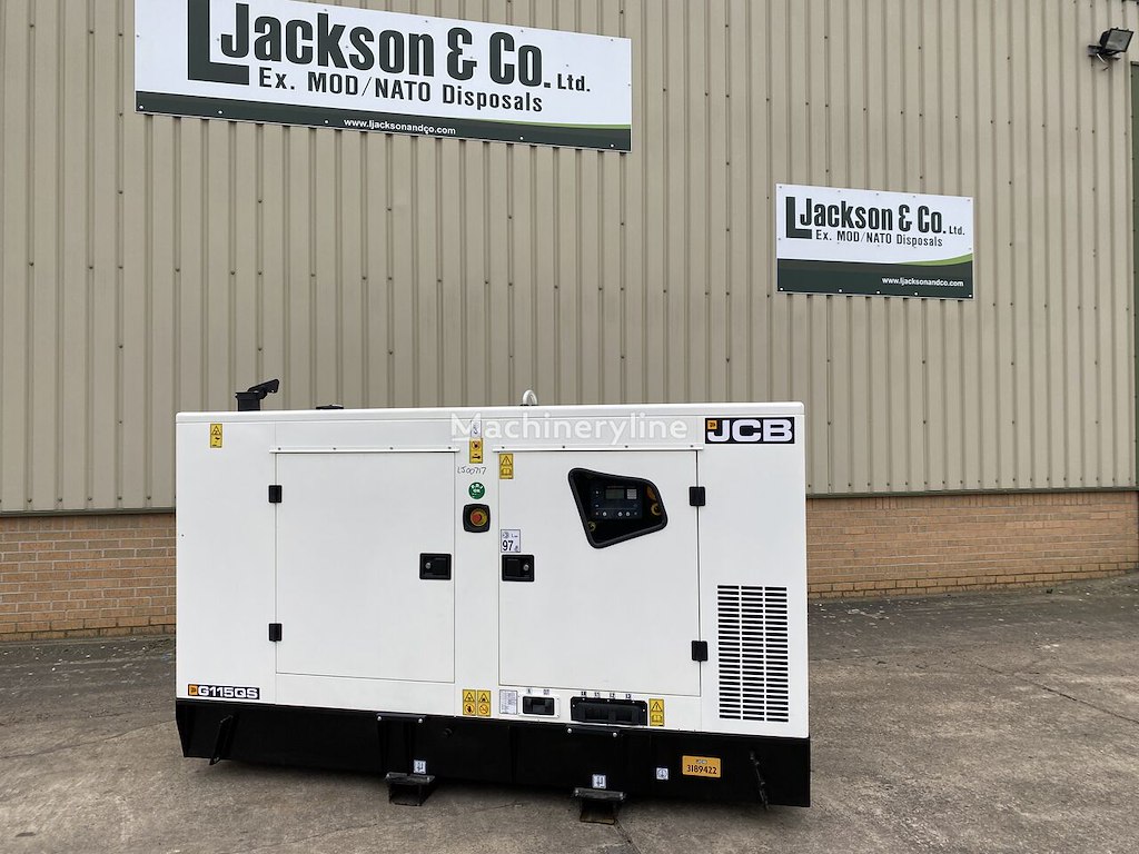 Novi JCB G115QS diesel generator