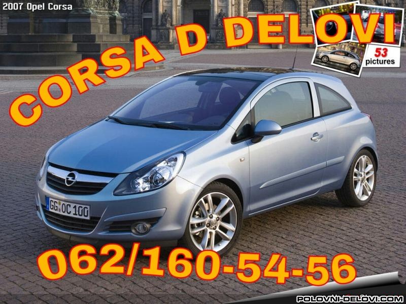 OPEL CORSA D POLOVNI DELOVI