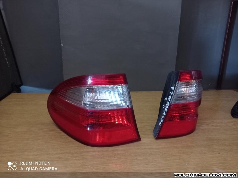 Mercedes E Klasa Lampe Svetla I Signalizacija