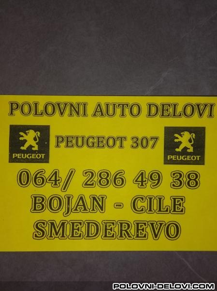 Peugeot 307 1.6.2.0 Hdi Kompletan Auto U Delovima