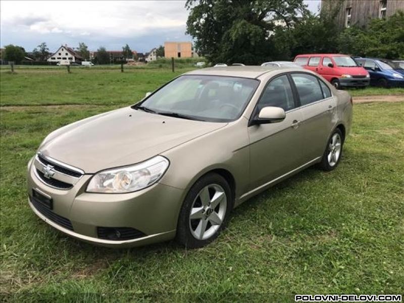 Chevrolet Epica Elektrika I Paljenje