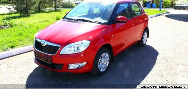 SKODA FABIA 2 KOMPLETAN AUTO U DELOVIMA