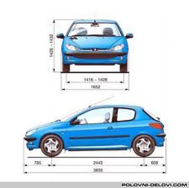 Peugeot 206. 207.208.308.508 Karoserija