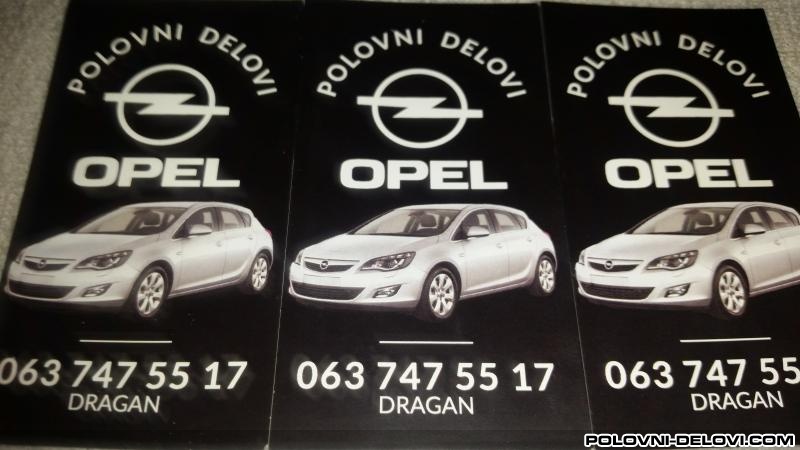 Opel Astra G H Zafira KorsaMotor I Delovi Motora