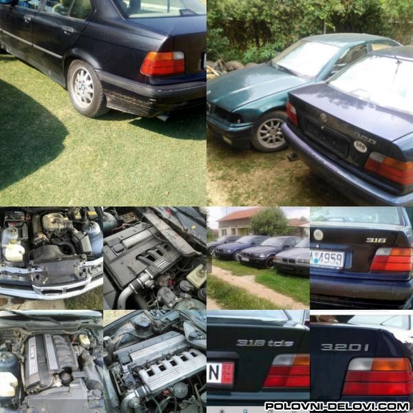 BMW 316 E36 Razni Delovi Izduvni Sistem