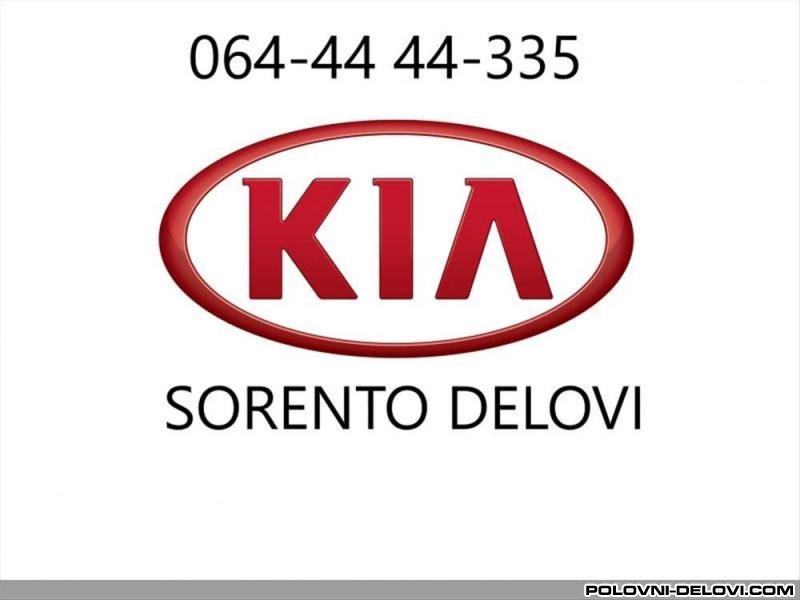 Kia Sorento Crdi Amortizeri I Opruge