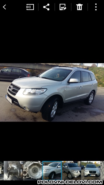 Hyundai Santa Fe 2.2 Crdi Razni Delovi