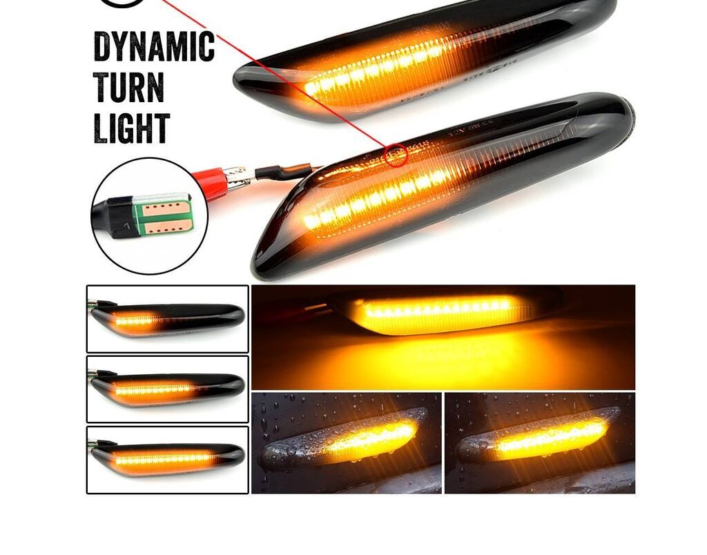 Dinamički LED bočni žmigavac - BMW LED dinamički žmigavci bočni