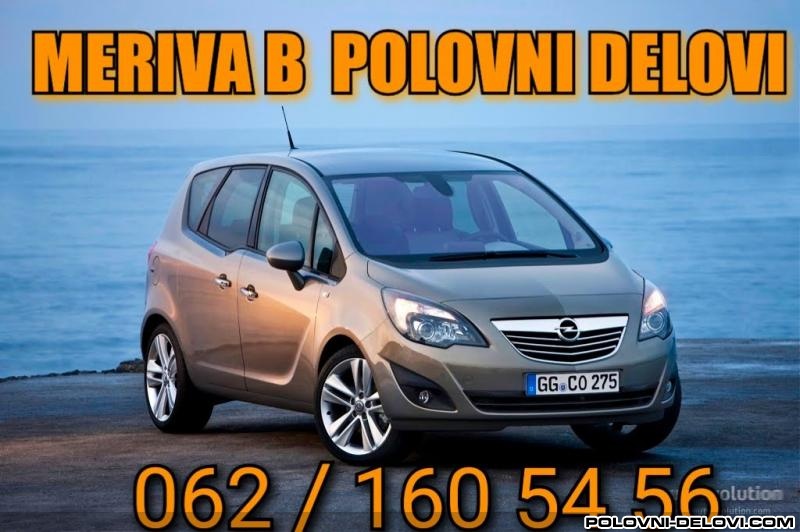 Opel Meriva Meriva B Kompletan Auto U Delovima