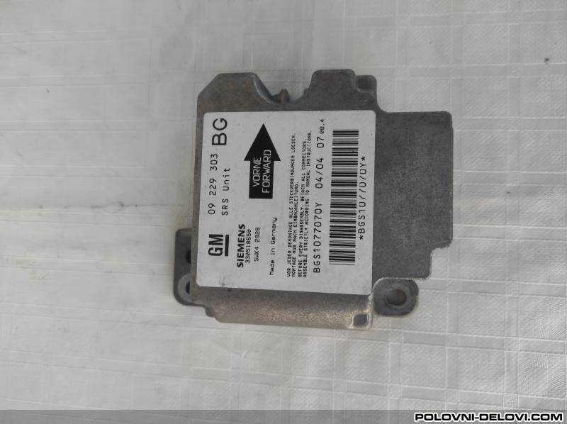 Opel Zafira Air Bag Modul-opel Elektrika I Paljenje