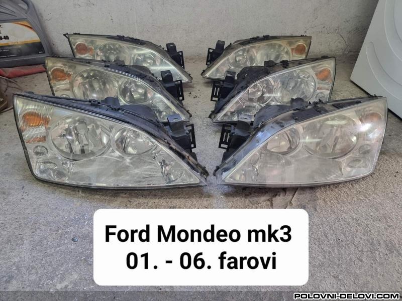 Ford Mondeo Svetla I Signalizacija