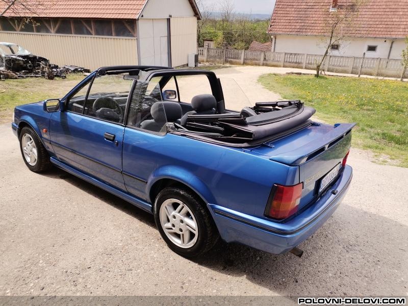 Ford Escort Xr3 I 1.6 Kompletan Auto U Delovima