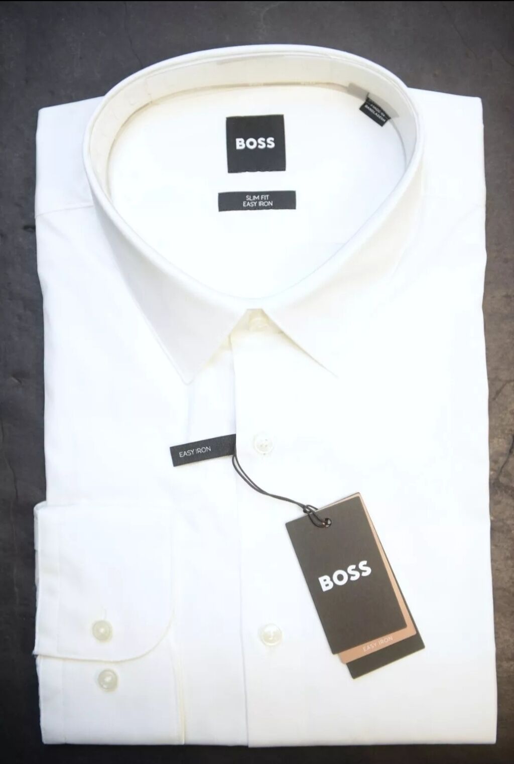 Košulja Hugo Boss, XL (EU 42), bоја - Bela