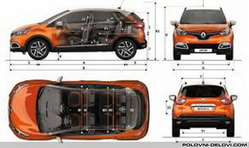 Renault Captur 1.5 1.6 2.0 Dci 1.6 Trap I Vesanje