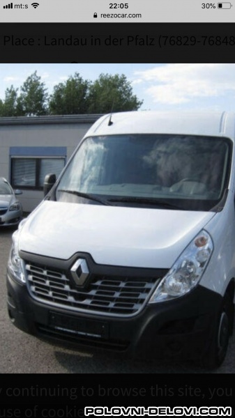 Renault Master 2.3 Kompletan Auto U Delovima