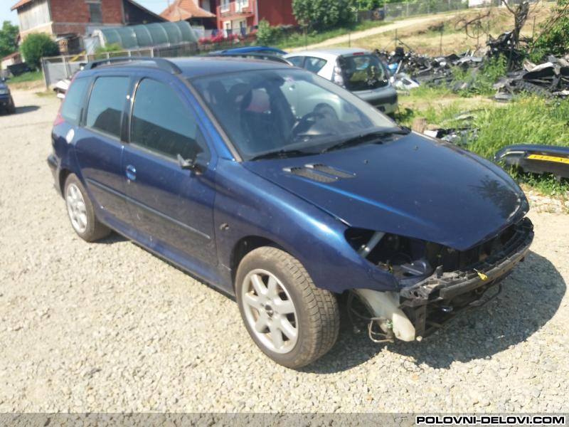 Peugeot 206 2.0b Teget Karavan Kompletan Auto U Delovima