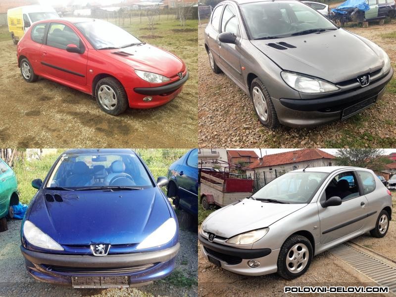 Peugeot 206 Zelena Kompletan Auto U Delovima