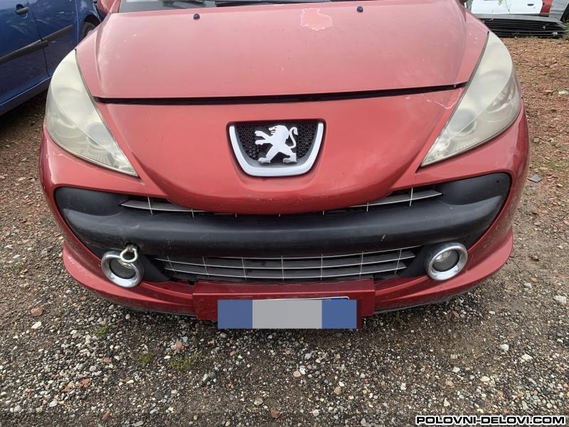 Peugeot 207 1.4b Bordo Boja Kompletan Auto U Delovima