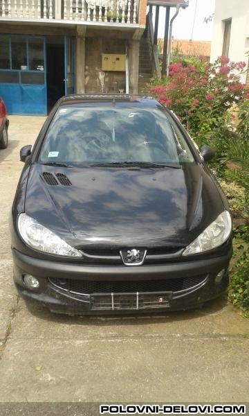 Peugeot 206 5vr Crna Kompletan Auto U Delovima