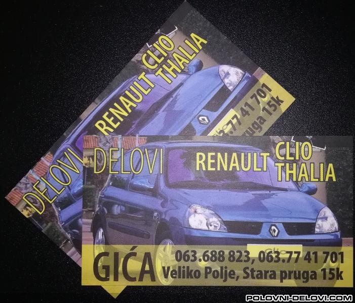 Renault Clio DCI Kompletan Auto U Delovima