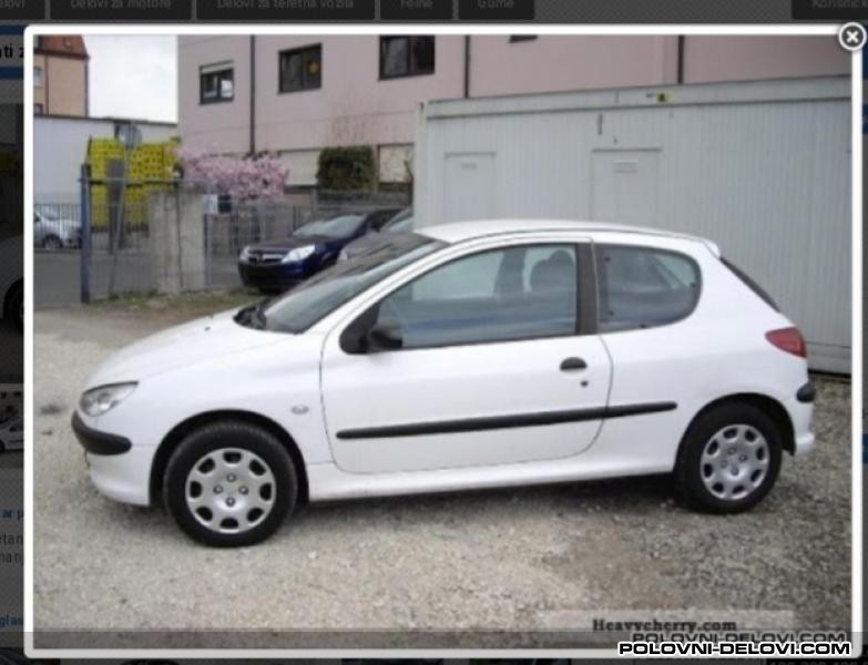 Peugeot 206 Dizel-benz Stakla