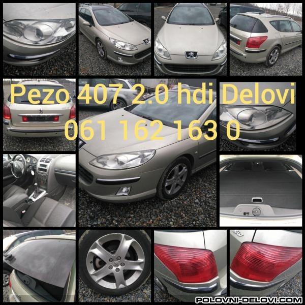 Peugeot 407 2.0 Hdi 100 Kw Kompletan Auto U Delovima
