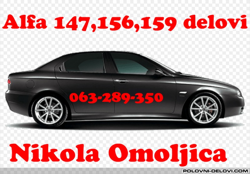 Alfa Romeo 156 1.9 Jtd Menjac I Delovi Menjaca