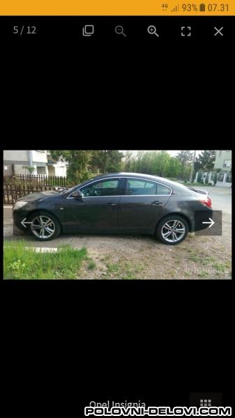 Opel Insignia Stakla