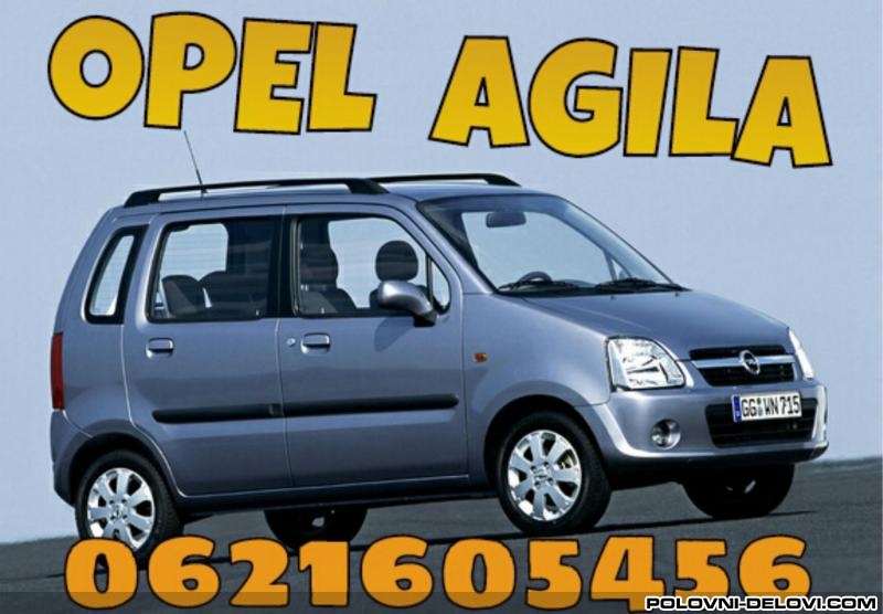 OPEL AGILA CORSA ASTRA MERIVA ZAFIRA VEKTRA DELOVI