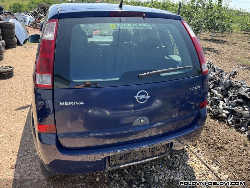 Opel Meriva Y20Z Gepek Vrata Karoserija