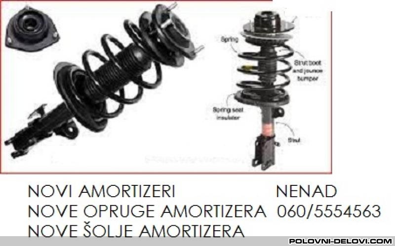 Volkswagen Up MEHANIKA. ELEKTRIKA Amortizeri I Opruge