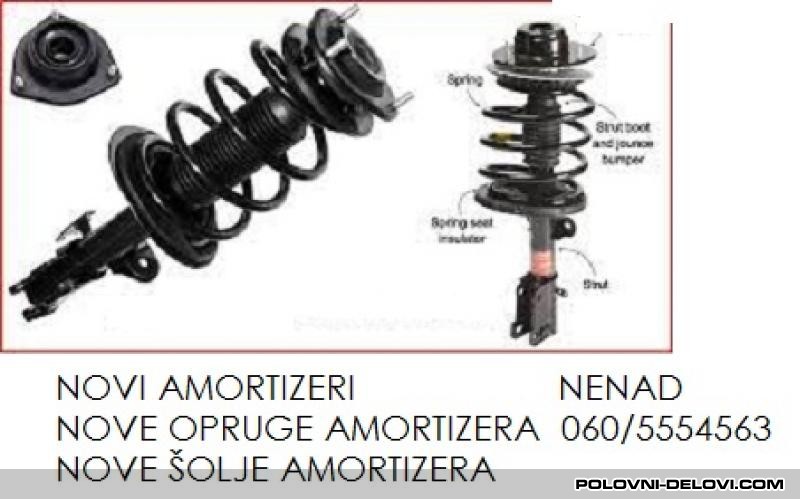 Peugeot 206 CC MEHANIKA. ELEKTRIKA Amortizeri I Opruge