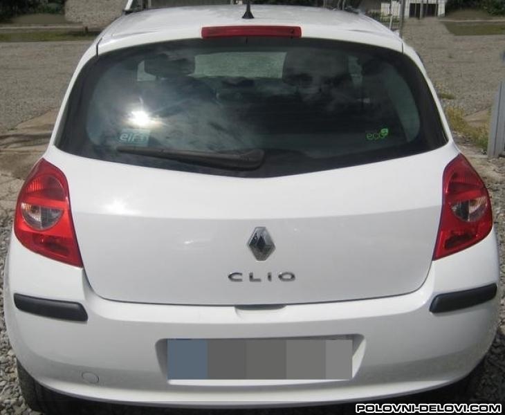 Renault Clio Polica Gepeka Enterijer