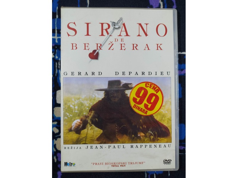 Sirano De Berzerak DVD