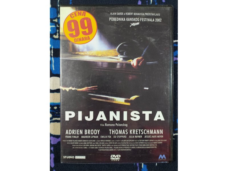 Pijanista (strani film) DVD