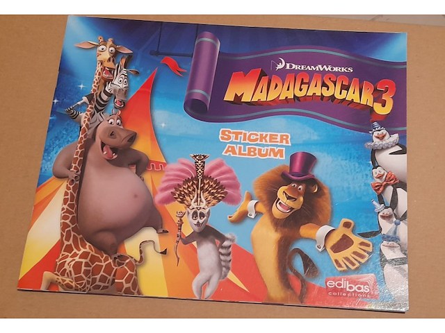 Madagascar 3, Edibas, Prazan album